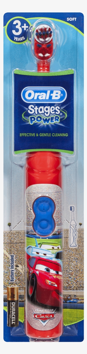 Oral-b Stages Power Battery Toothbrush Disney Cars - Electric ...