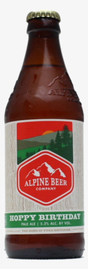 Alpine Hoppy Birthday Ipa - Alpine Hoppy Birthday Pale Ale Beer PNG ...