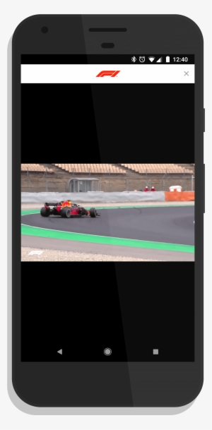 Video In The Formula 1 App - Formula 1 PNG Image | Transparent PNG Free ...