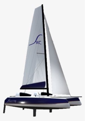 Beachcat Cruiser - Catamaran Sailboat Png PNG Image | Transparent PNG ...