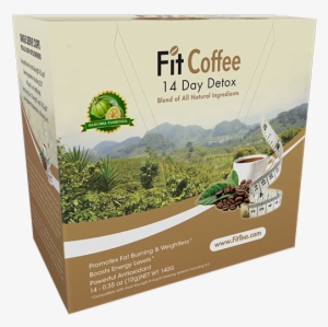 Fittea - Fit Coffee 14 Day Detox - 14 K-cups PNG Image | Transparent ...