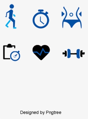 Sports And Fitness Icon, Fitness Icon, Fitness Equipment, - Exercise ...