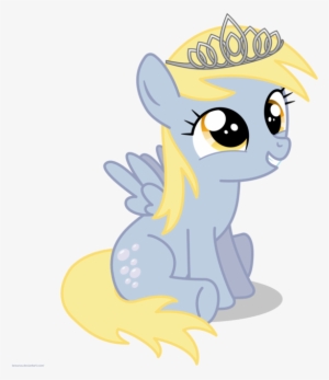 Fanmade Filly Derpy Wearing A Tiara - Princess Derpy My Little Pony PNG ...