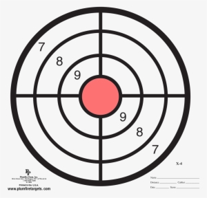 Round Target Png Transparent Image - Crosshair Bullseye PNG Image ...