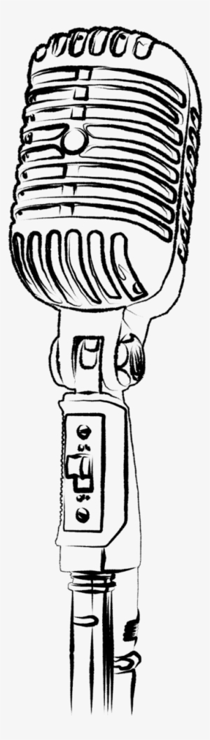 Mic Transparent Tumblr - Microphone Drawing Transparent PNG Image ...