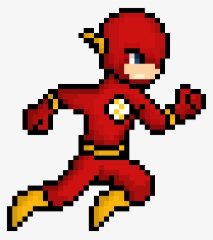 The Flash - Pixel Art The Flash PNG Image | Transparent PNG Free ...