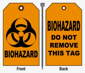 Biohazard Do Not Remove Tag - Biological Hazard PNG Image | Transparent ...