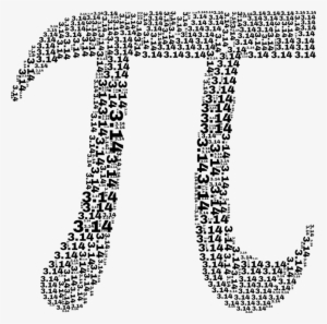 Pi Number Visual Arts Black And White - Pi Clipart PNG Image ...