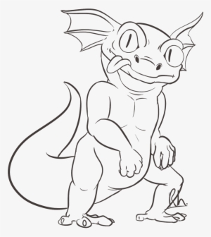 Fallout Gecko White Black PNG Image | Transparent PNG Free Download on ...