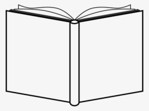 Opened Book Outline Public Domain Vectors - Open Book Outline PNG Image ...