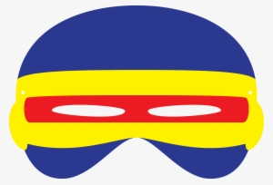 Foam Mask Superhero Templates Cyclops - Xmen Men Mask Cyclops PNG Image ...