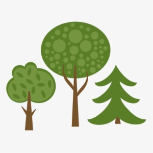 Set Of Trees Svg Cutting Files For Scrapbooking Tree - Tree PNG Image ...