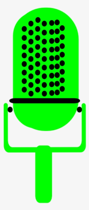 How To Set Use Microphone Clipart - Green Microphone Clipart PNG Image ...