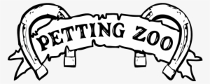 28 Collection Of Black And White Petting Zoo Clipart - Petting Zoo ...