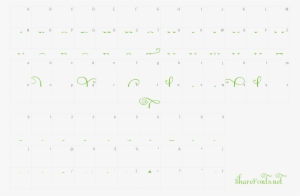 Font Albemarle Swash Preview - Number PNG Image | Transparent PNG Free ...