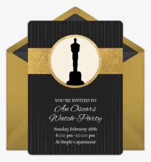 Customizable, Free Oscars Statuette Online Invitations - Statue PNG ...