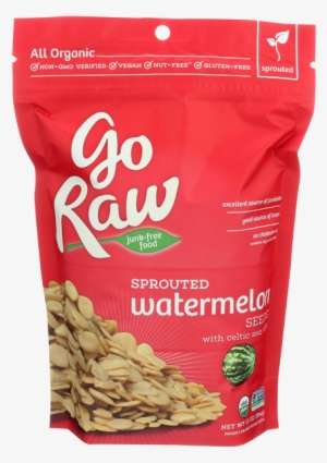 Go Raw Sprouted Watermelon Seed-10 Oz - Go Raw All Organic Sprouted ...