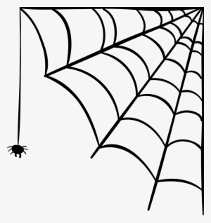 Spider Web Halloween Sticker - Spider Web PNG Image | Transparent PNG ...