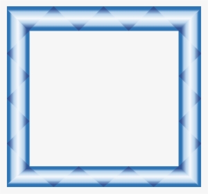 Metallic, Blue, Frame, Border, Gradient, Geometric - Metallic Color PNG ...