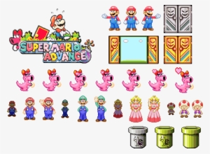 Misc - Super Mario Advance Mario PNG Image | Transparent PNG Free ...