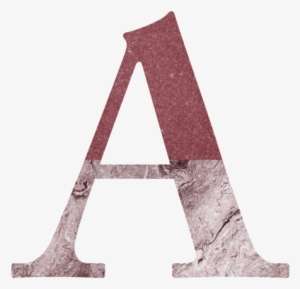 A Gold Alphabet Banner Letter - Free Printable Gold Letters PNG Image ...