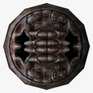 Twilight Princess Enemy Weapons Stalfos Metal Shield - Circle PNG Image ...