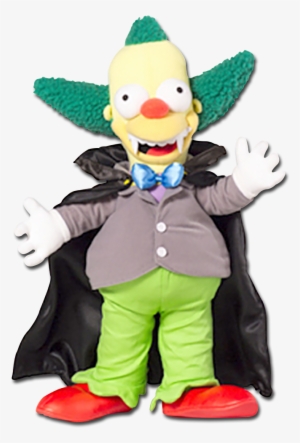 The Simpsons' Krusty Clown The Vampire Plush Doll - Simpson Objet ...