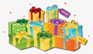Present Pile Stars - Pile Of Presents Png PNG Image | Transparent PNG ...