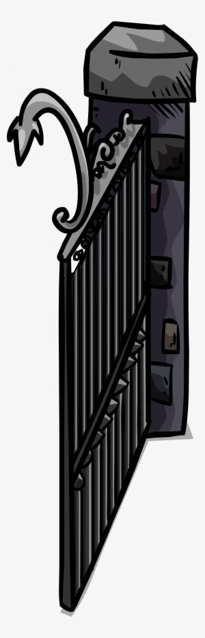 Iron Gate Sprite 004 - Club Penguin Iron Doors PNG Image | Transparent ...
