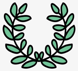 Laurel Wreath Icon - Coroa De Louros Emoji Png PNG Image | Transparent ...