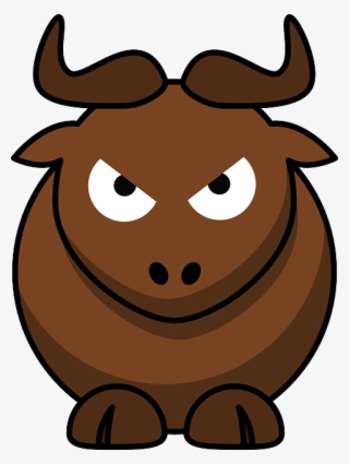 Svg Free Library Bull Transparent Cartoon - Bull Clipart PNG Image ...