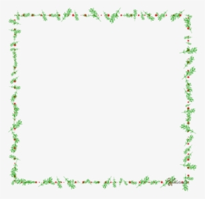 Mistletoe Corner Borde - Mistletoe Border Png PNG Image | Transparent ...