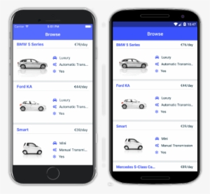 The Master Detail Template Is A Great Way To Bootstrap - Android PNG ...