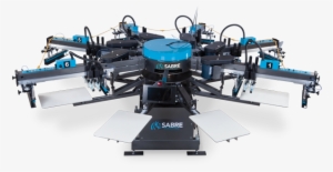Sabre Automatic Screen Printing Press - Workhorse Sabre PNG Image ...