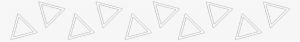 White Triangle Triangles Whitetriangle Underline - Triangle PNG Image ...