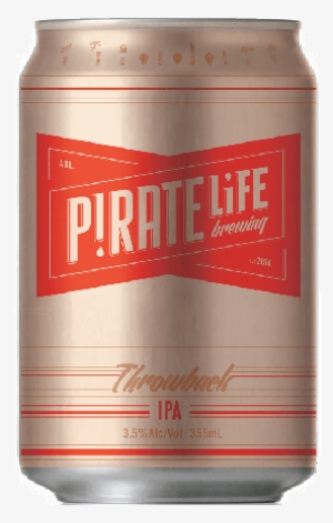 Beer Pirate Life Throwback Ipa - Pirate Life Throwback Ipa PNG Image ...
