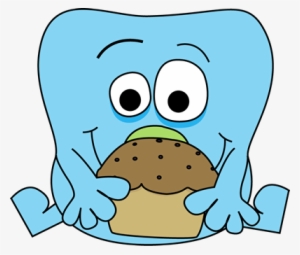 Monster With A Muffin - Cartoon Muffin Monster PNG Image | Transparent ...