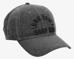 Gasp Throwback Cap - Throwback Cap Wash Black - Autres Accessoires PNG ...