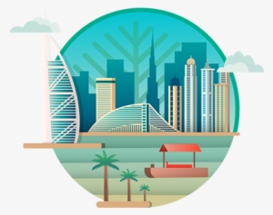 Dubai - Dubai Flat Icon PNG Image | Transparent PNG Free Download on ...