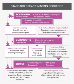 Standard Sequence Of Breast Imaging - Mammography Dose Chart PNG Image ...
