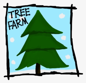 Christmas Tree Farm Clipart - Christmas Tree PNG Image | Transparent ...