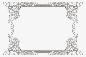 Simple Vintage Frame Border - Life Of God In The Soul PNG Image ...