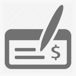 Cheque Icon 1 - Open Bank Account Icon PNG Image | Transparent PNG Free ...