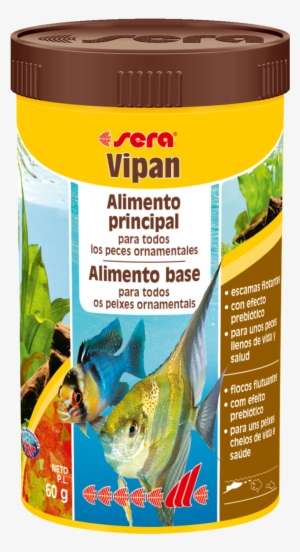 00150 Es Pt Sera Vipan 250 Ml Top - Sera Vipan Tropical Flake Fish Food ...