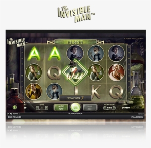 Netent The Invisible Man Game - Invisible Man Slot PNG Image ...