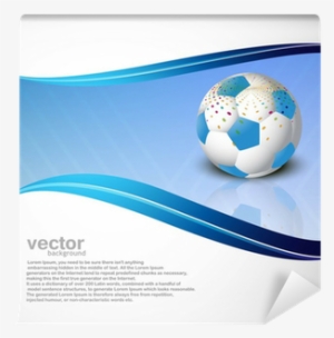 Vector Illustration Is A Abstract Football Colorful - Soccer Ball PNG ...