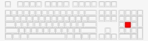 Row 2, Size "dot" Cherry Mx Keycap - R1 1x1 25 PNG Image | Transparent ...