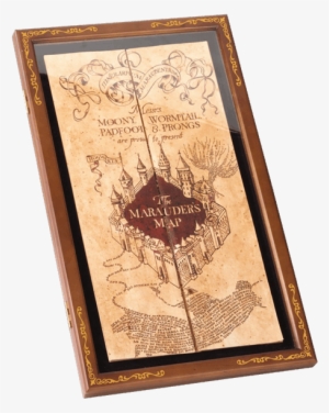 Marauders Map Display Case PNG Image | Transparent PNG Free Download on ...