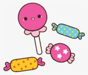 Candy Candies Sweet Lollipop Kawaii Cute Dulce - Candy PNG Image ...