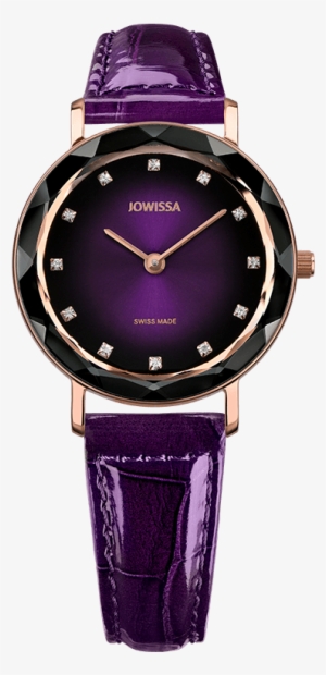 Aura Rose / Black Purple Gradation Leather J5 - Watch PNG Image ...